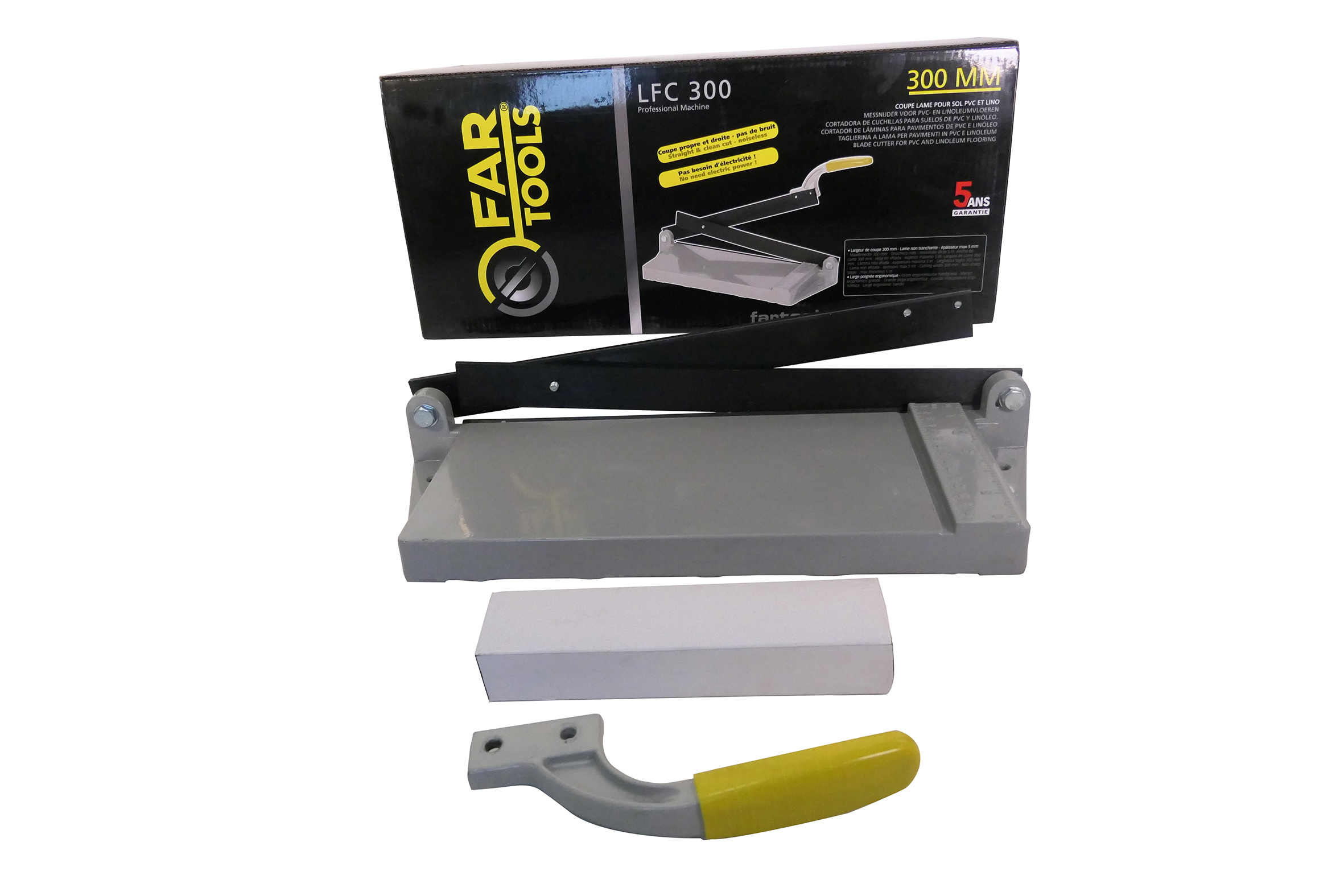 Guillotine pour PVC, vinyle et lino